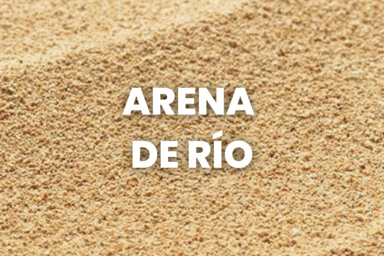 ¿Qué es la arena de río y para qué se usa? - Sacosa