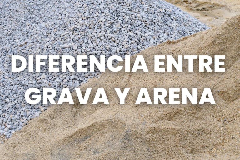 Diferencia entre Grava y Arena 】 No los Confundas - Sacosa
